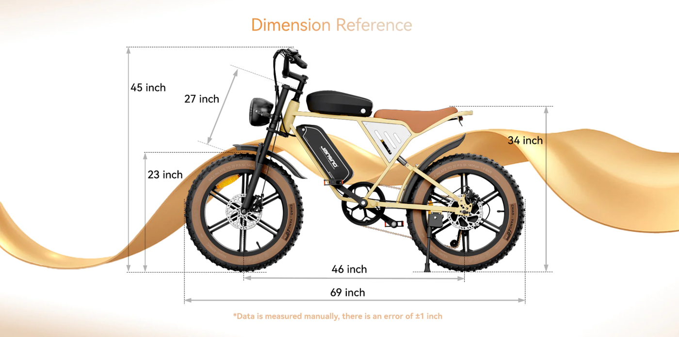 JANSNO X70 Off Road Electric Bike for Adults, 48V 34Ah Dual Battery, 7 ...