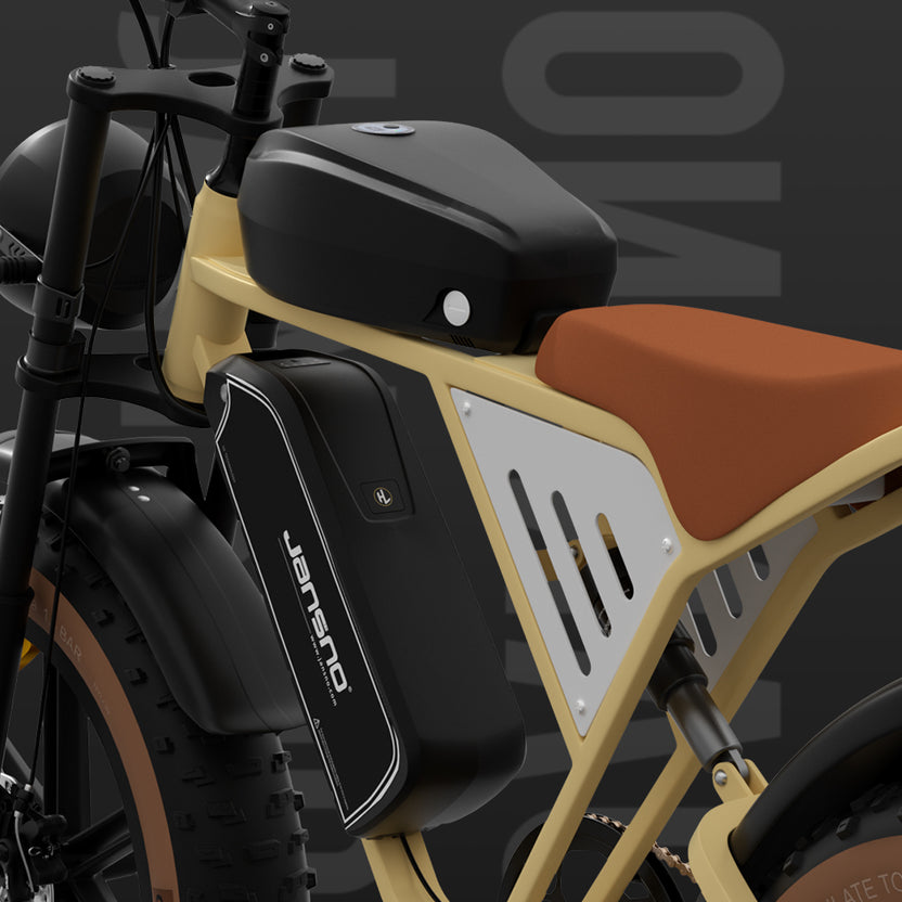 JANSNO X70 Off Road Electric Bike for Adults, 48V 34Ah Dual Battery, 7 ...